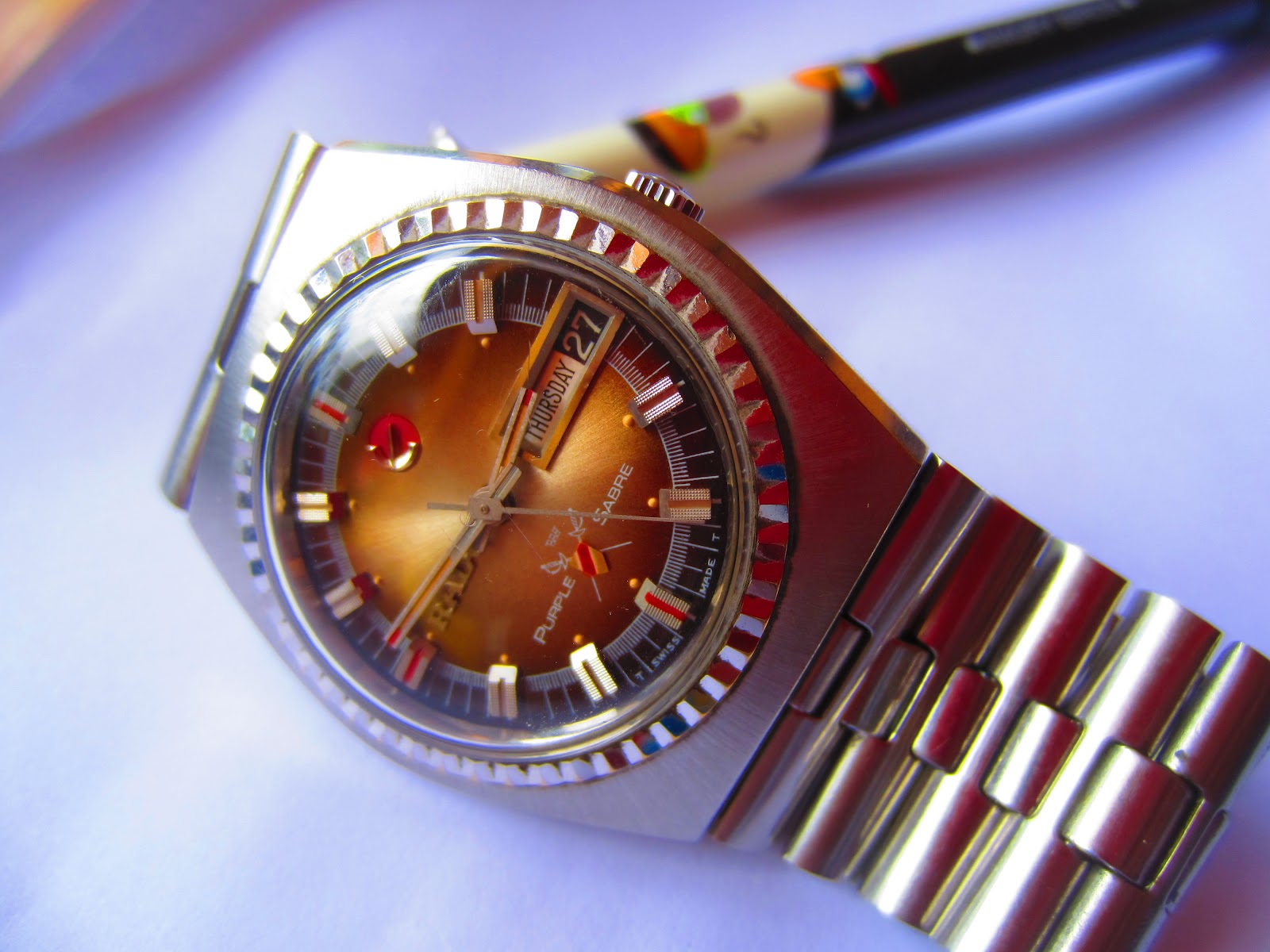 Koleksi Qistina Vintage Watches: SUNDAY SPECIAL... RADO PURPLE SABRE ...