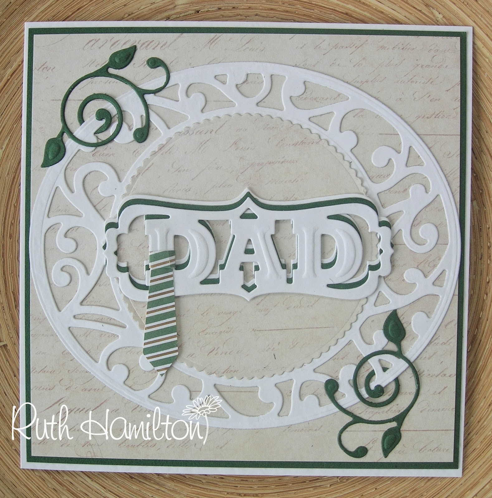 A Passion For Cards: Father's Day card - how I made it..
