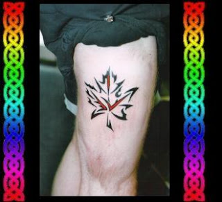 Celtic Maple Leaf Tattoo | Best Art Designs
