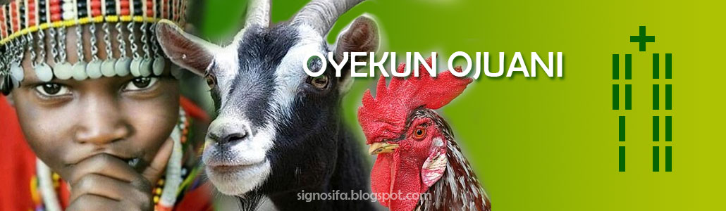 Oyekun ojuani - Signos de Ifá