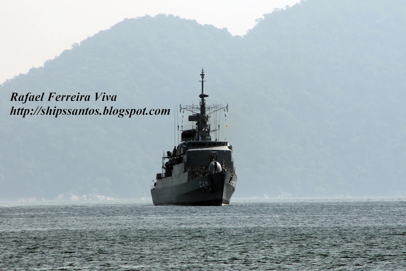 Navios em Santos: Fragata Niterói - F40