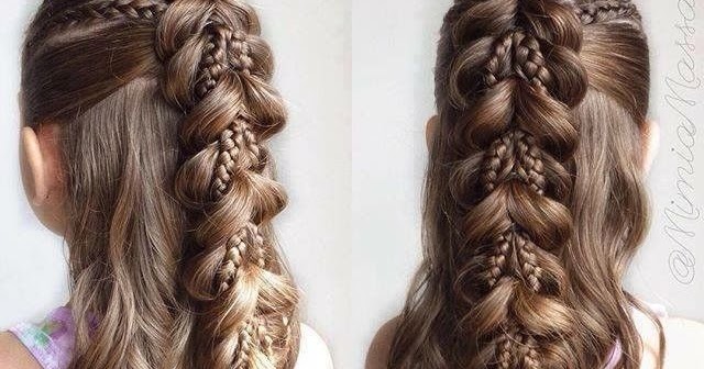 Fancy chutiya hair style for girls - Sari Info