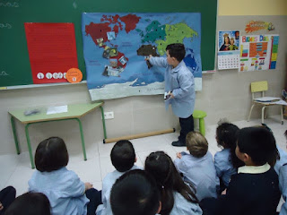 UNA VENTANA ABIERTA A NUESTRO MUNDO: Proyecto: Los continentes por 3ºA