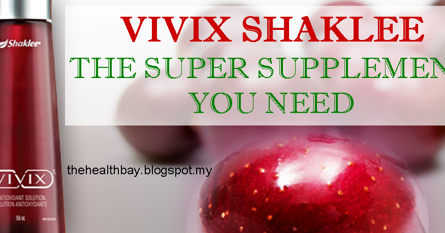 Your health & beauty directory: VIVIX SHAKLEE - THE ONLY SUPPLEMENT YOU ...