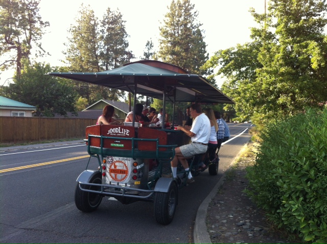 Travel the world for...Beer, Wine, Chocolate: Bend, OR - The Cycle Pub Tour
