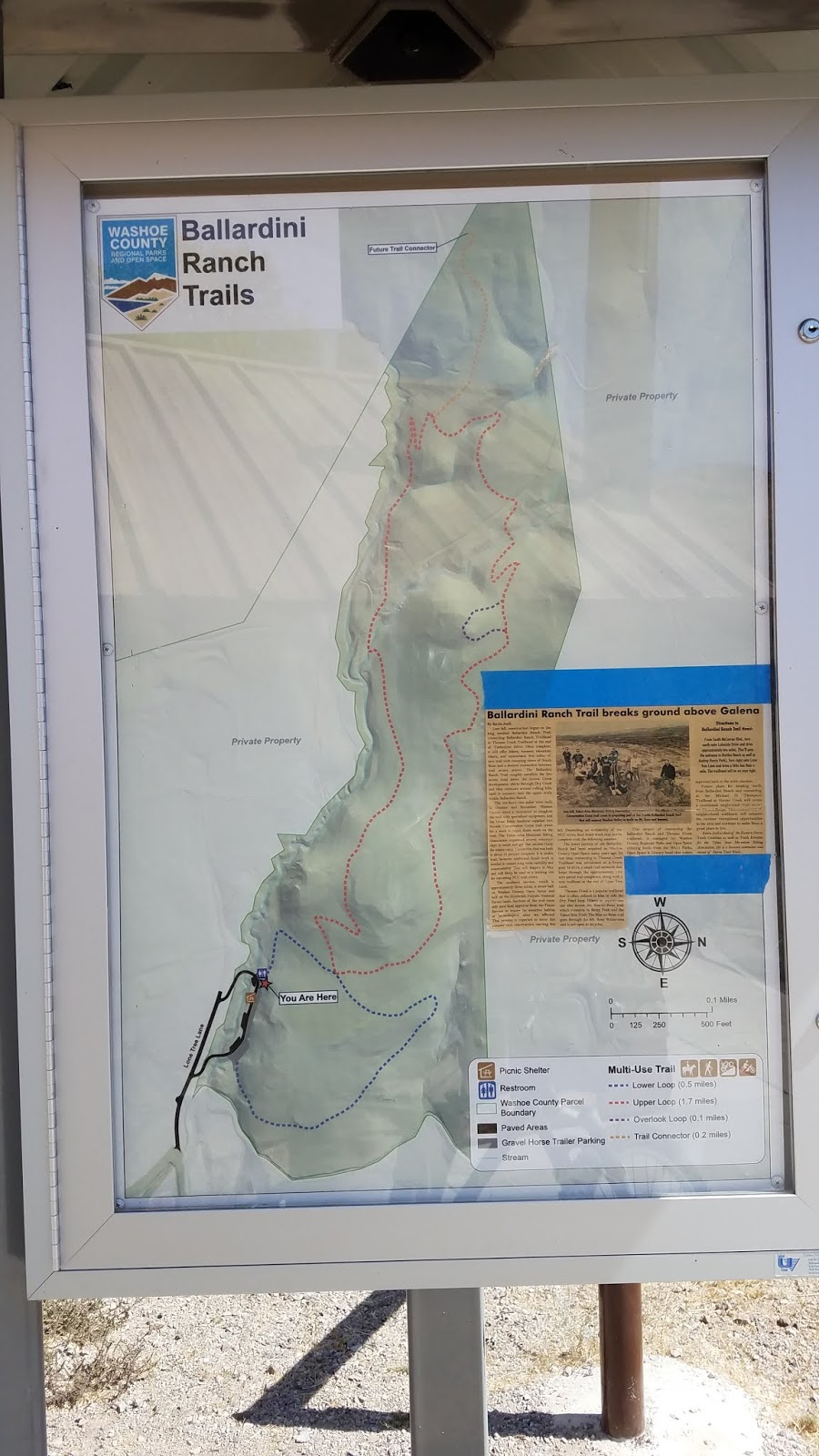 Riding in Reno: New to me Mountain Bike Trail....Ballardini Ranch Trails!