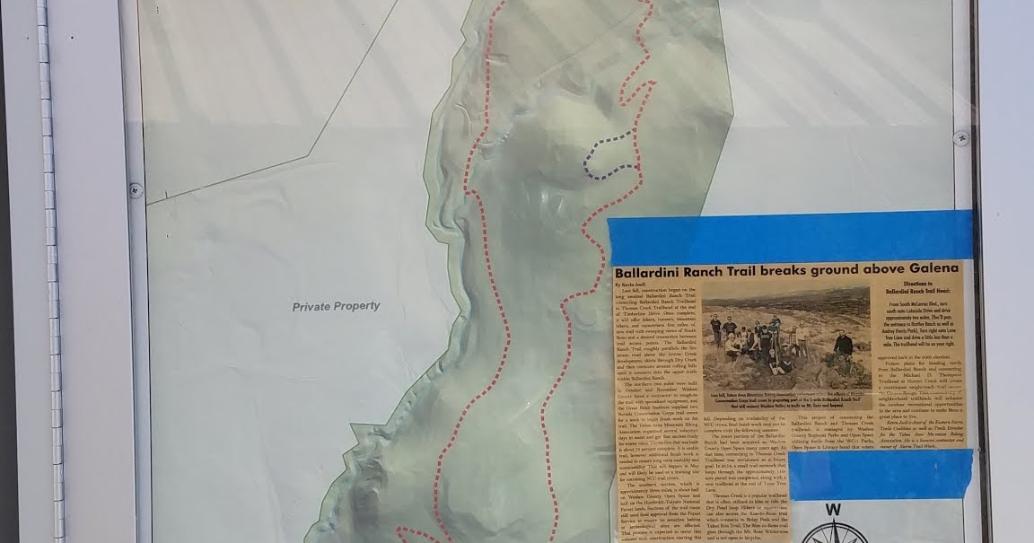 Riding in Reno: New to me Mountain Bike Trail....Ballardini Ranch Trails!