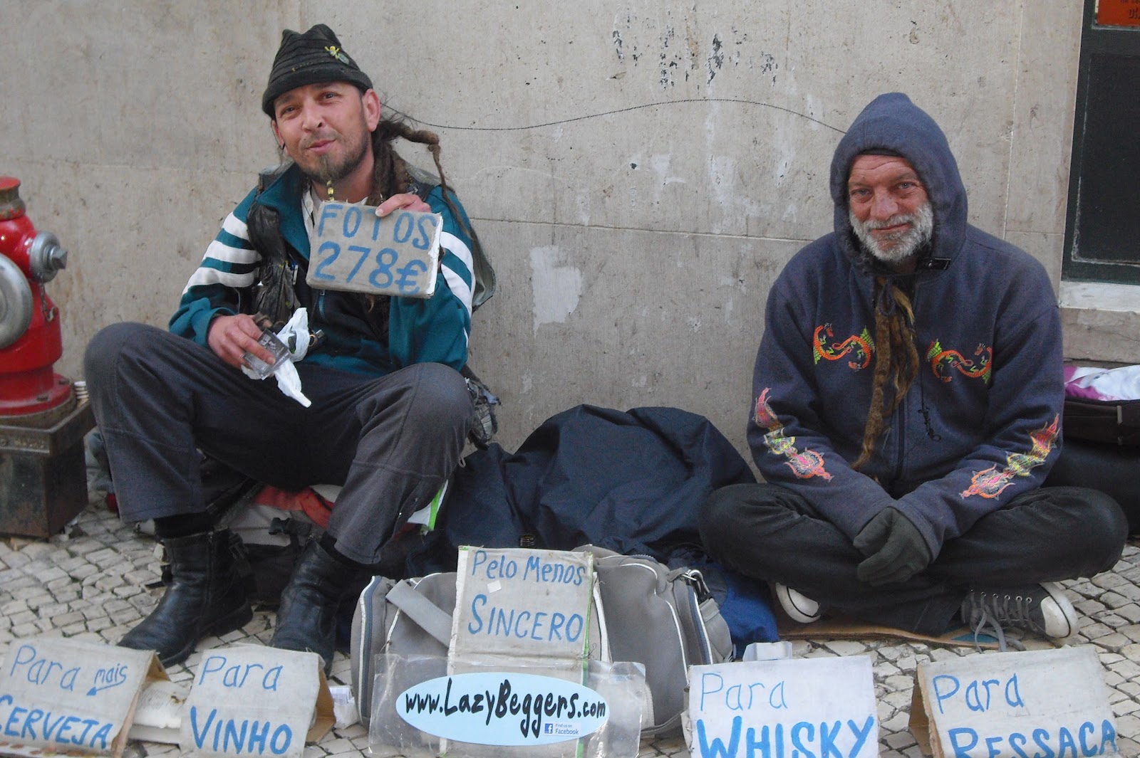 Il blog di Mundo: I barboni del terzo millennio sono a Lisboa!