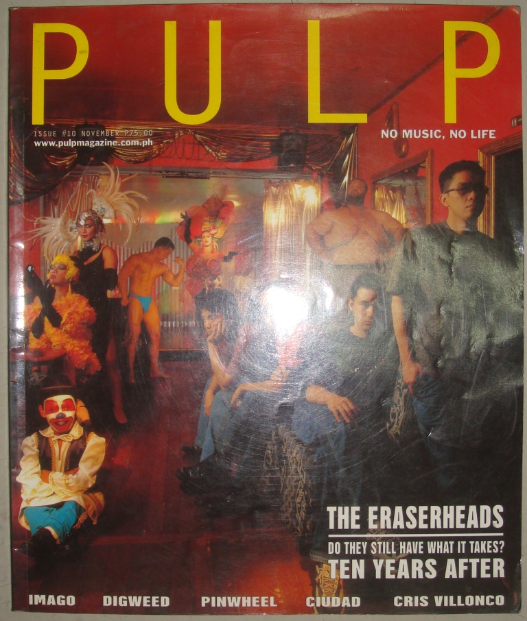 eraserheads collector: print - eraserheads pulp magazine issue # 10
