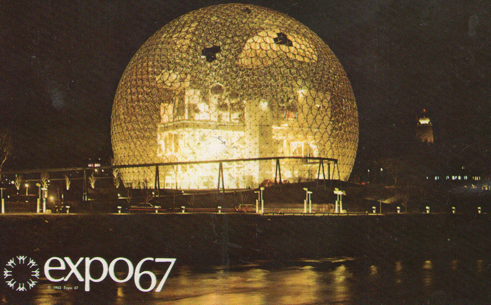 Life In The So-Called Space Age: Expo 67 Postcards