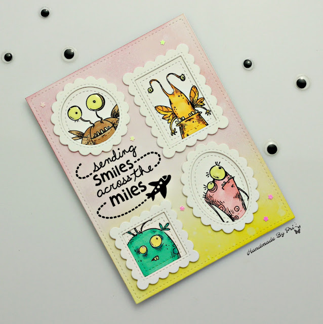 Me And My Daily Papercraft: Sending Smiles Across The Miles