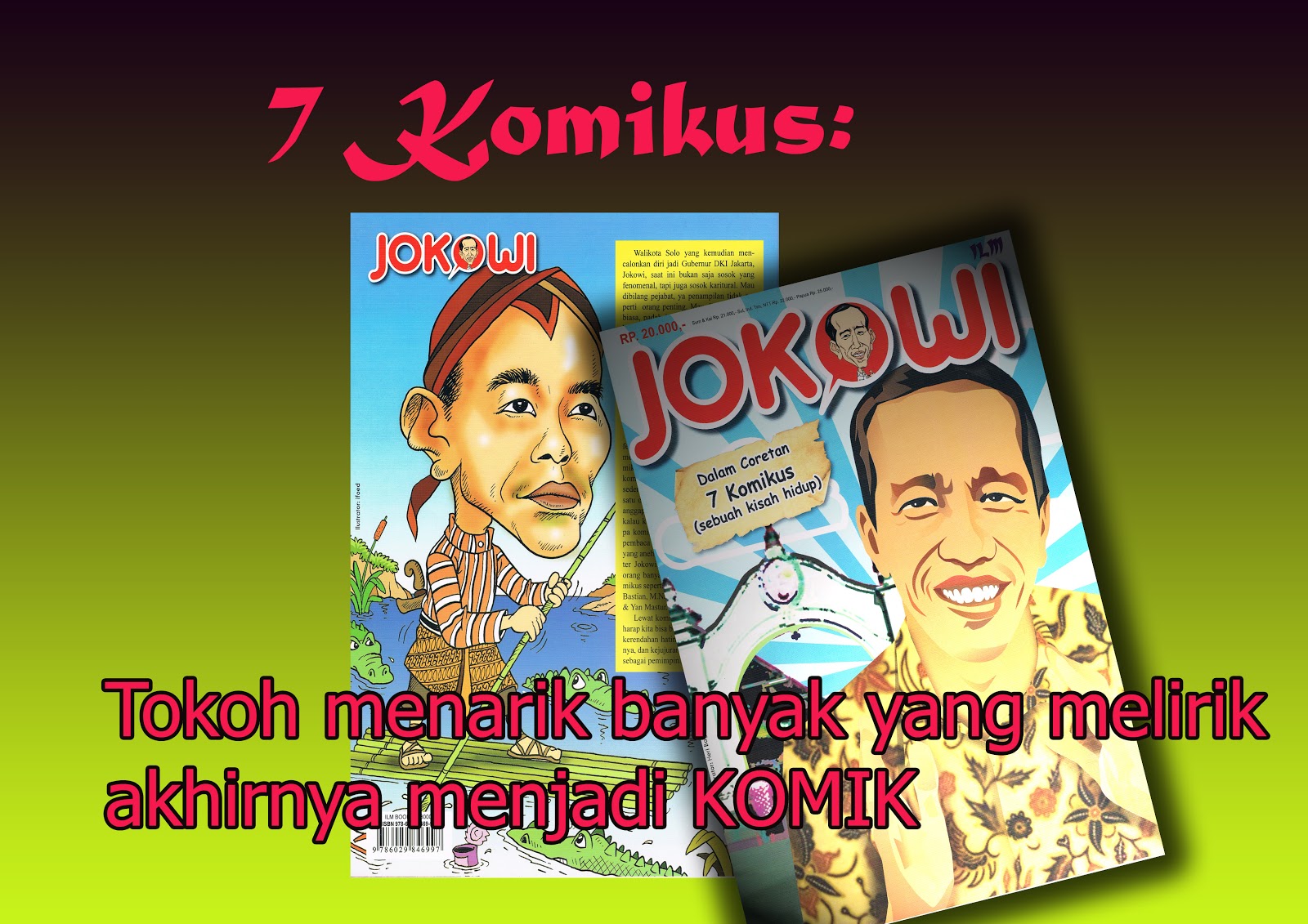 UNIQUE COLLECTION-INDONESIA BOOK: KOMIK JOKO WI