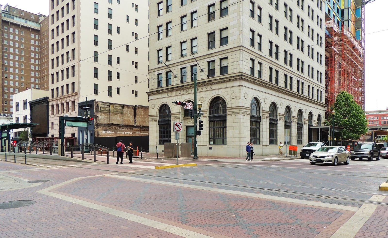 Houston in Pics: Historic Citizen Bank Building on the 400 Block of the