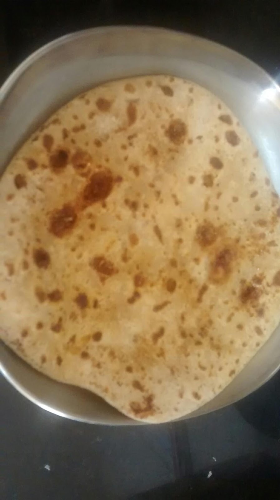 Delicious Recipes By Bina: Chunna Roti\ Coconut-Jaggery Stuffed Parathas
