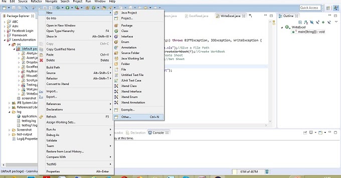 Creating Object Repository Using Properties File In Selenium Webdriver