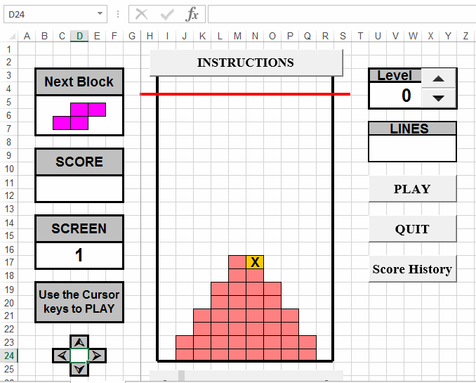 El sabio de Excel: 10 Juegos en Excel