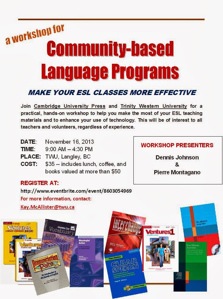 ESL Volunteer Tutor Program : 2013