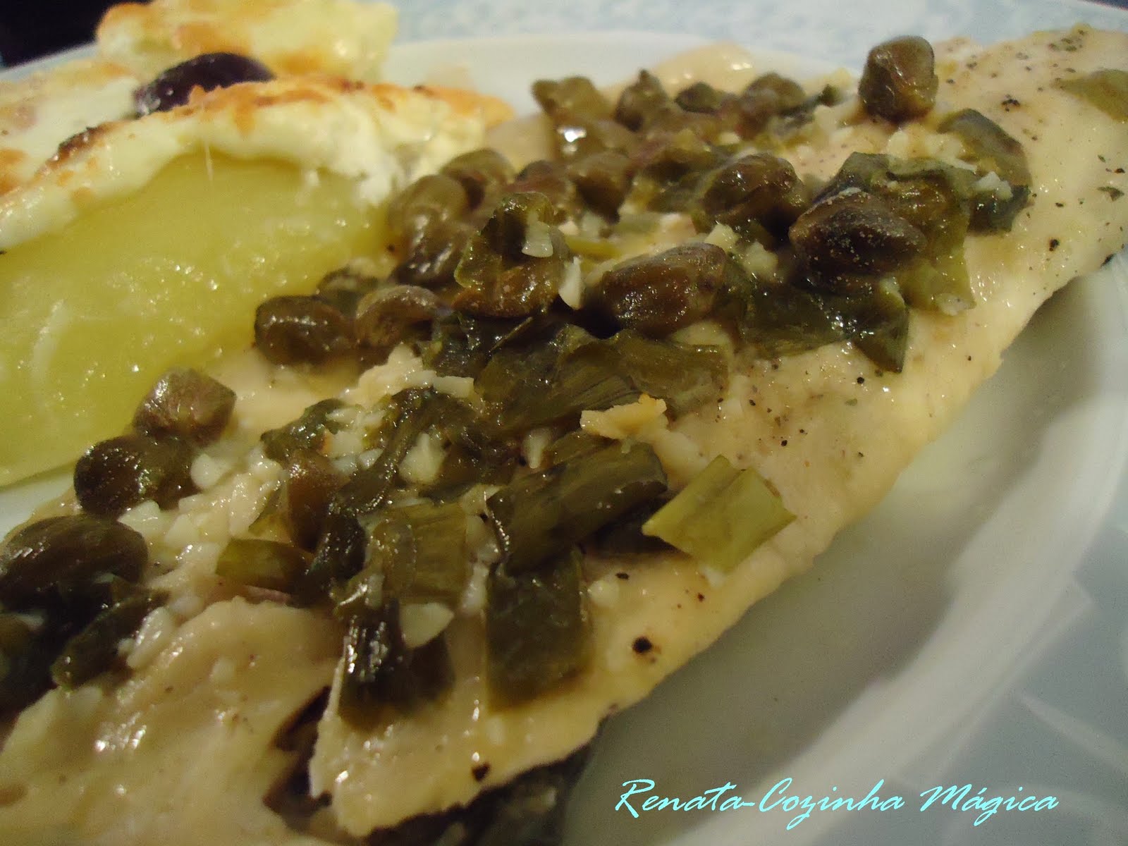 Cozinha prática e saborosa: Filé de truta ao molho de alcaparras ...