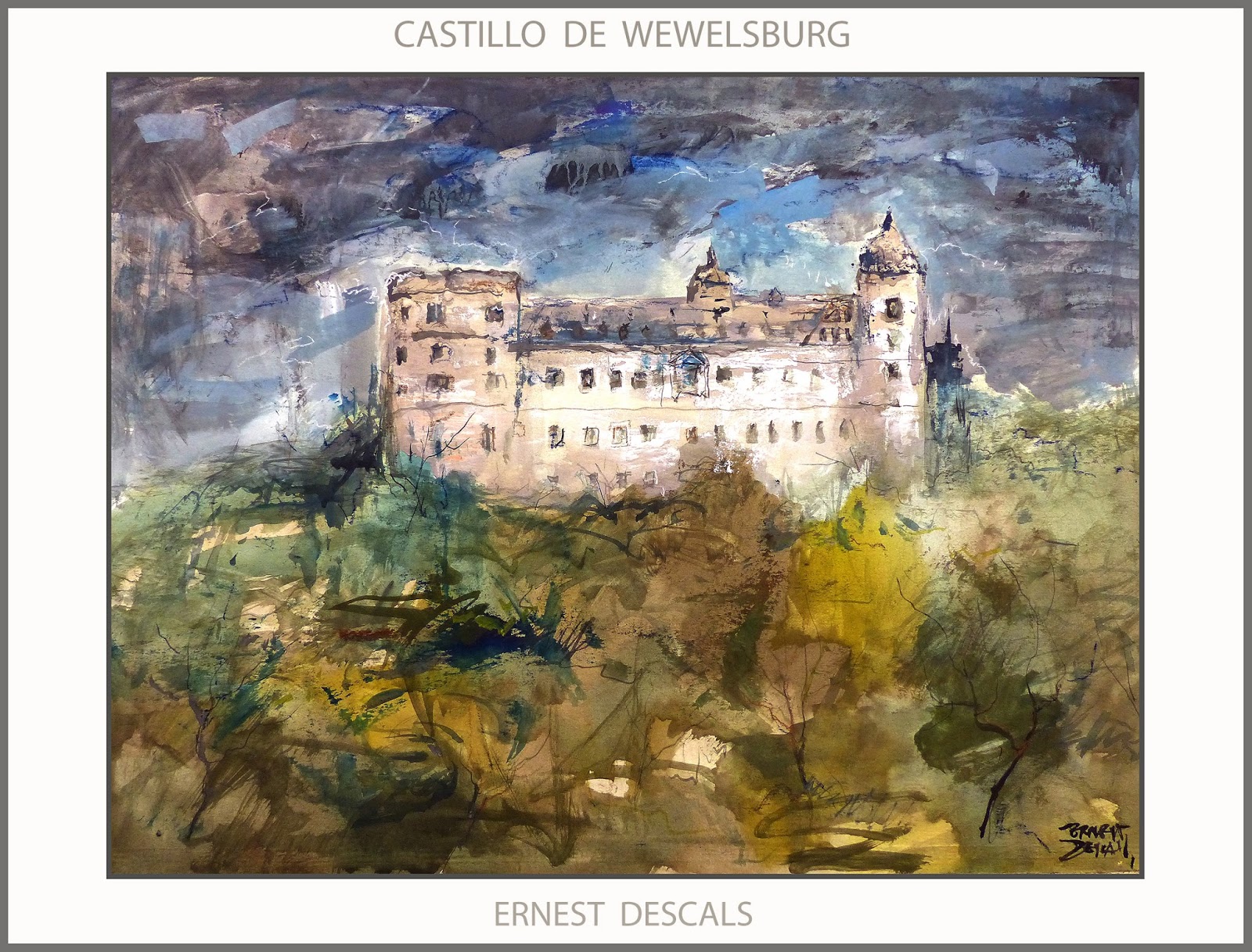 Ernest Descals.Artista Pintor: WEWELSBURG-CASTILLO-ARTE-PINTURA ...