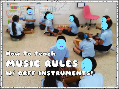 SillyOMusic: Elementary Music Class Rules to Sing & Play