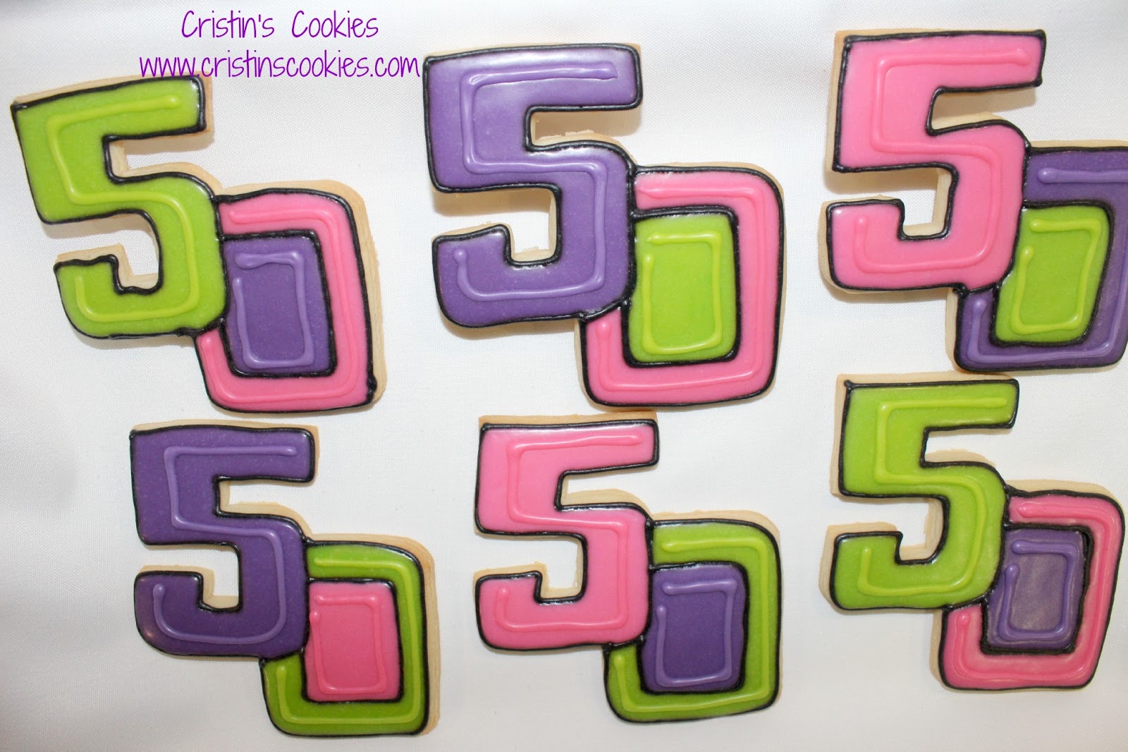 Cristin's Cookies: Number 50 Cookies and a New Cookie Cutter
