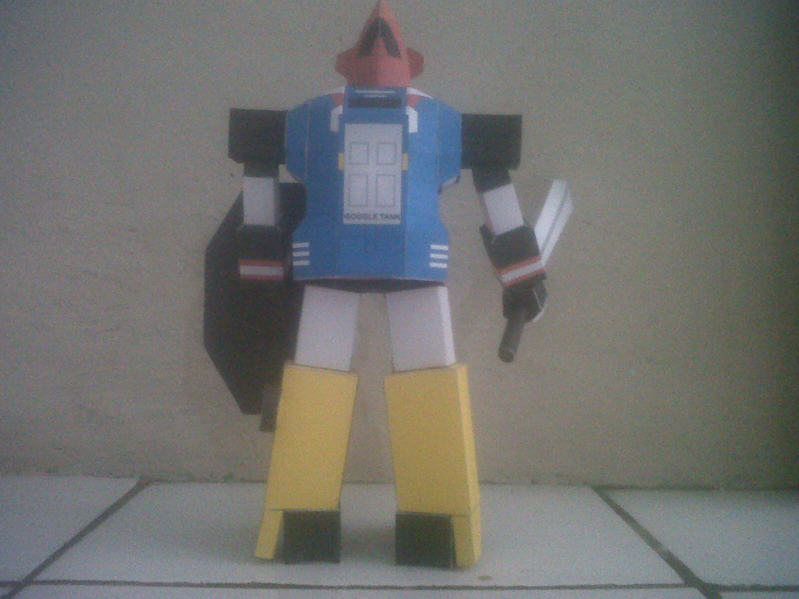 GOGGLE V ROBO MECHA PAPERCRAFT