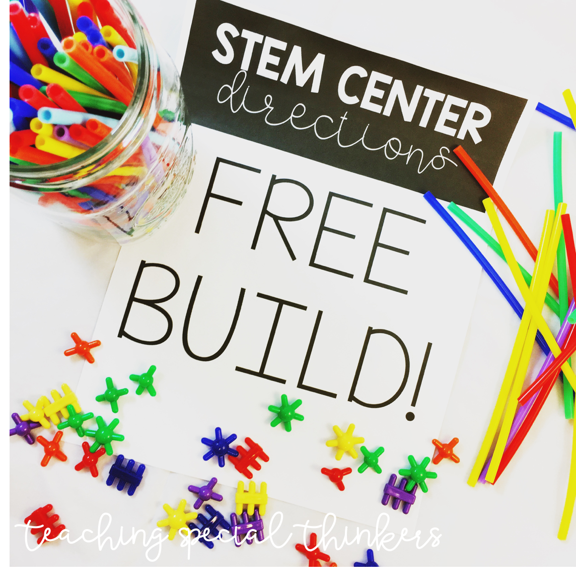 3 Easy STEM Centers Using Wacky Links - Teaching Special Thinkers