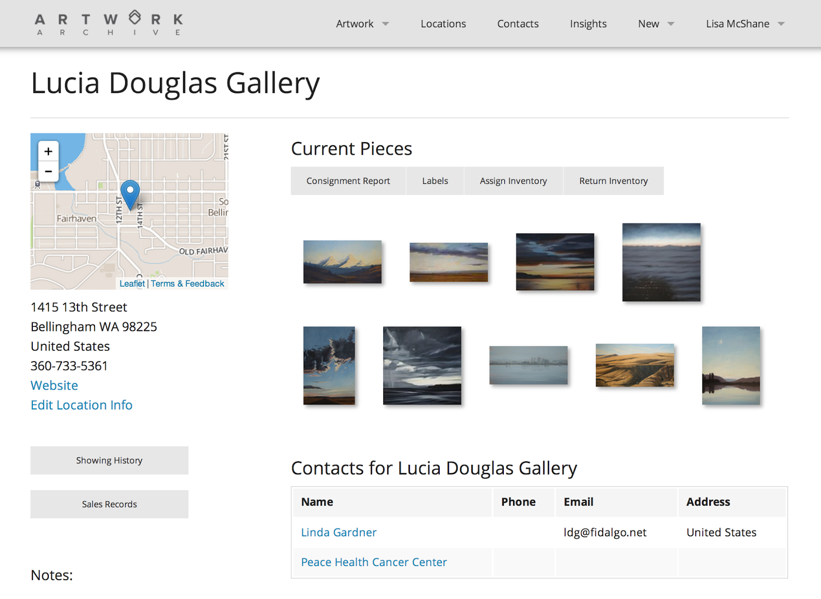 Artwork Archive: why I use this art inventory system