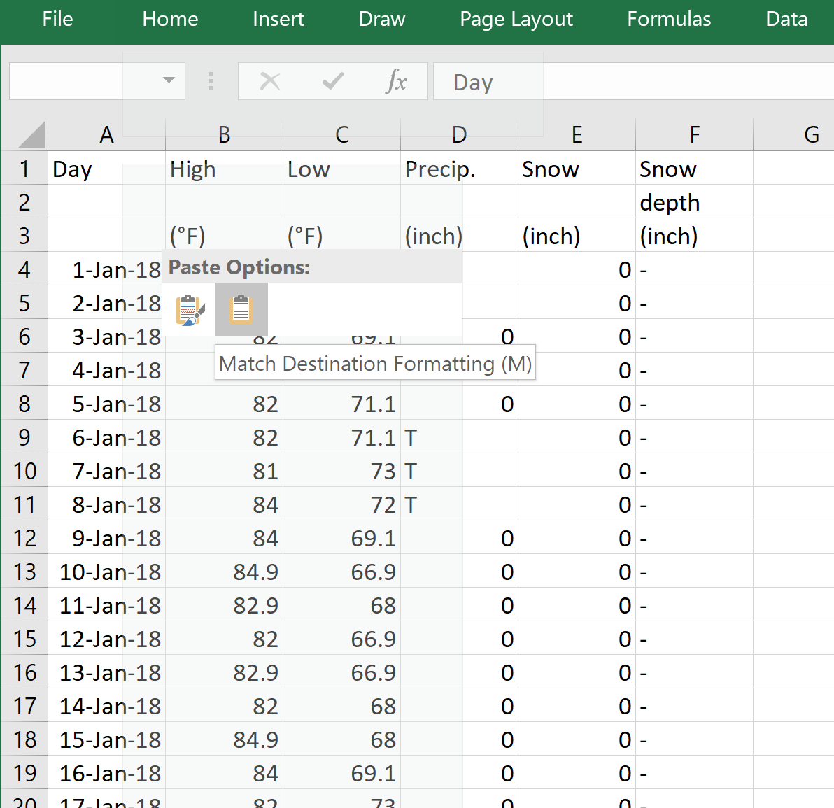 HodentekHelp: How do I chart US climate data with Excel?