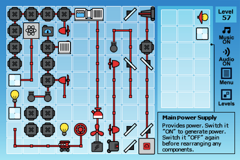 electric box / エレクトリックボックス 攻略（全65レベルの解答例です）: Level 57