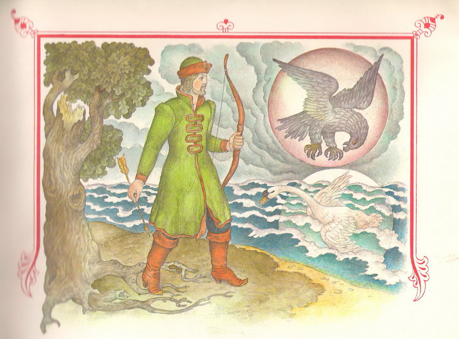 Garaż ilustracji książkowych: Bajki - Aleksander Puszkin - Stanisław ...