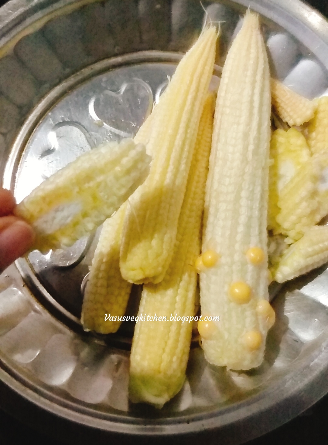 Vasusvegkitchen: Baby Corn Manchurian, How to prepare baby corn ...