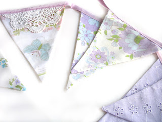 Merry-Go-Round Handmade: My Vintage Pretty Pastel Floral Lavender ...