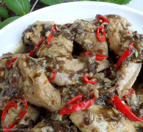 Sweet Home-Chefs: Braised Chicken With Olive Vegetable