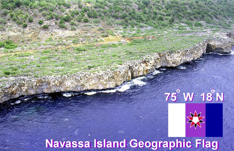 The Voice of Vexillology, Flags & Heraldry: Navassa Island Geographic Flag