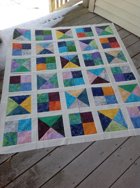 sunlight in winter quilts: 2018