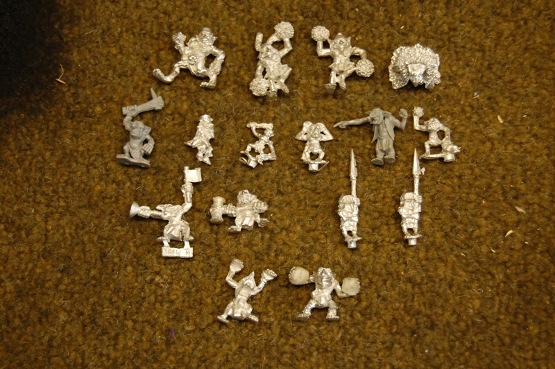 The Miniature Side of Me: Snotling Boxing/UFC Diorama WIP