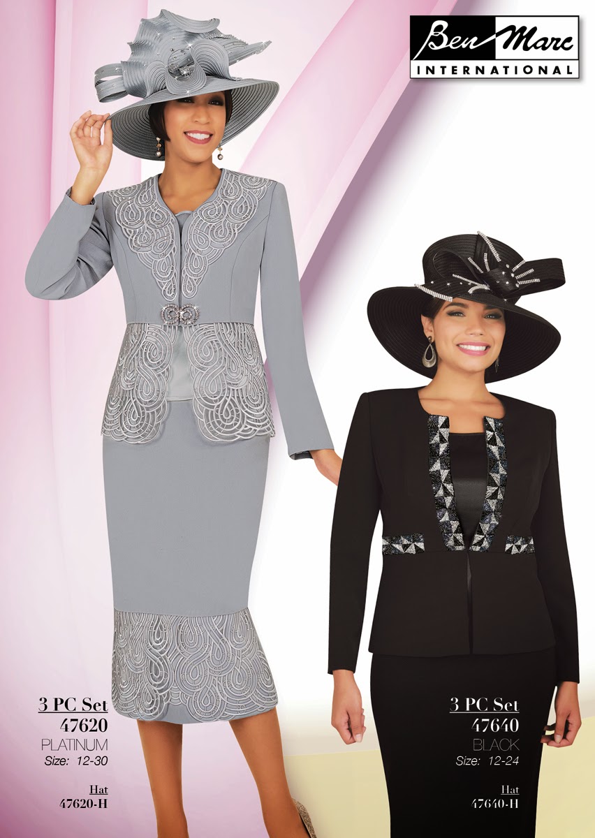Upscale Womens Church Suits Wholesale And Retail: Ben Marc, Cogic Usher ...