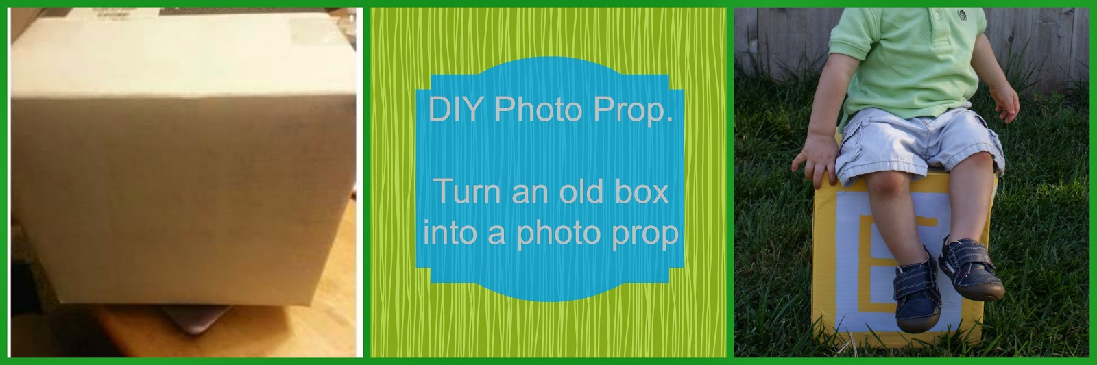 Projects with Two : DIY Photo Prop