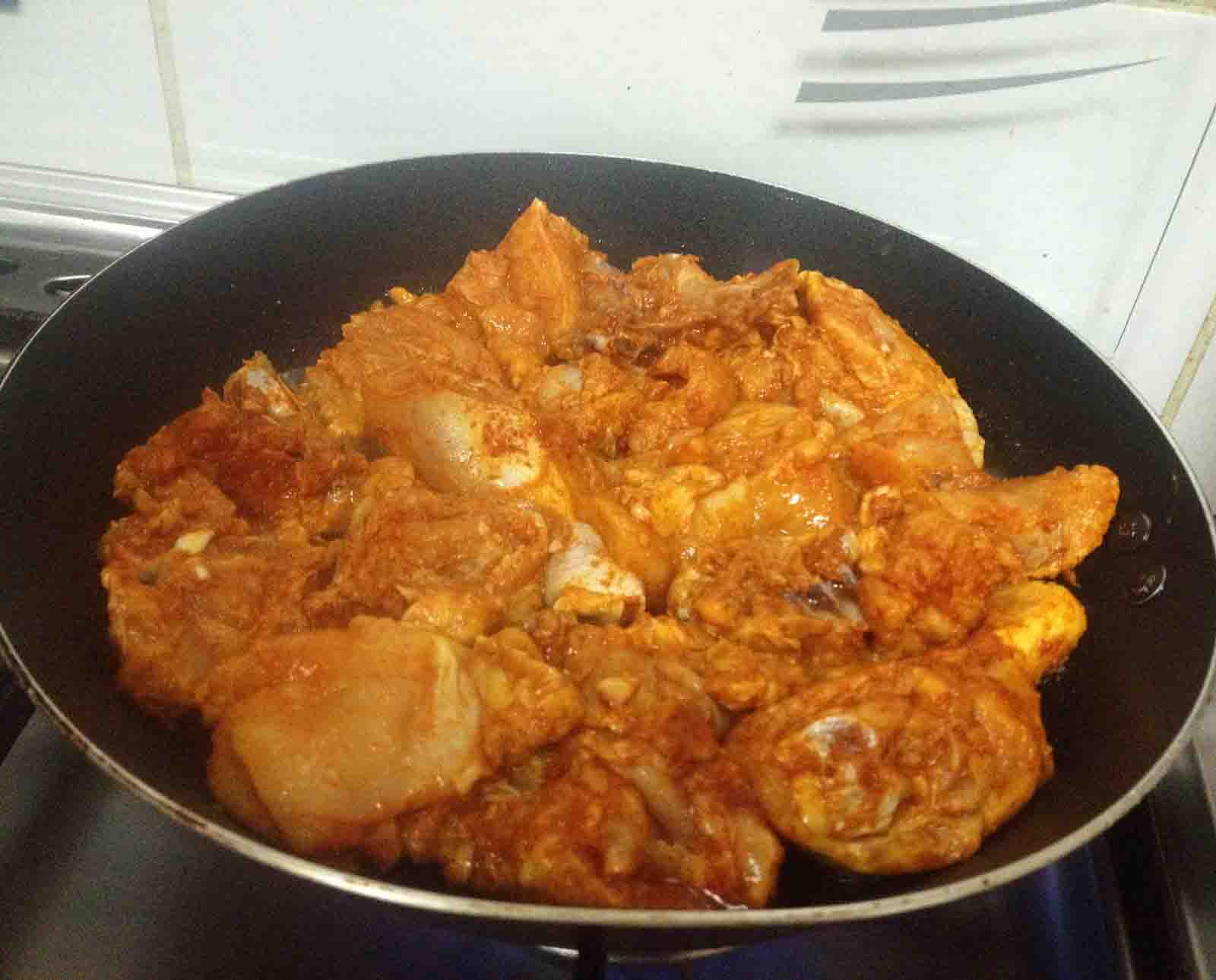 CHICKEN KOLHAPURI RECIPE - CHICKEN CURRY RECIPE
