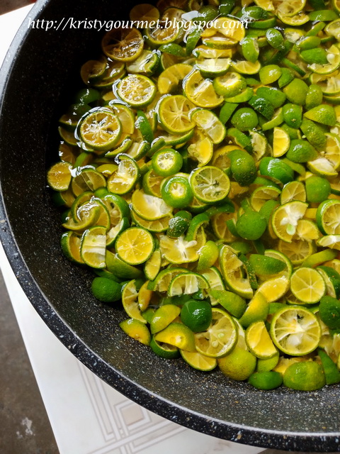 Homemade Calamansi Jam 自制本地柑子果酱