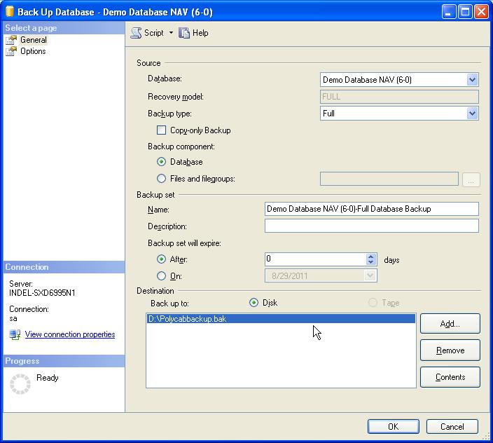 Saurav Dhyani - NAV & MSDYN365BC: Database Backup from SQL Server ...