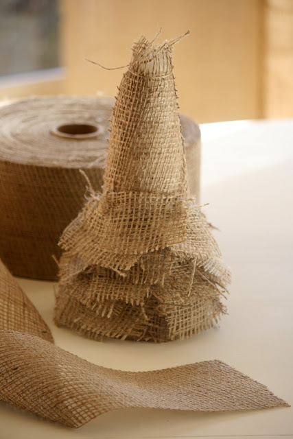 DIY Burlap Trees- Tree #1 | Dream House Experience