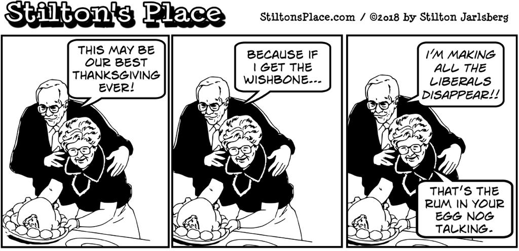 Stilton's Place: Wishful Drinking / Thanksgiving