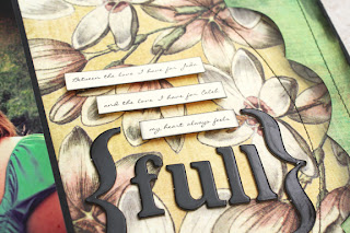 Vibrant Valley Design: My Heart is Full- Basic Grey Curio