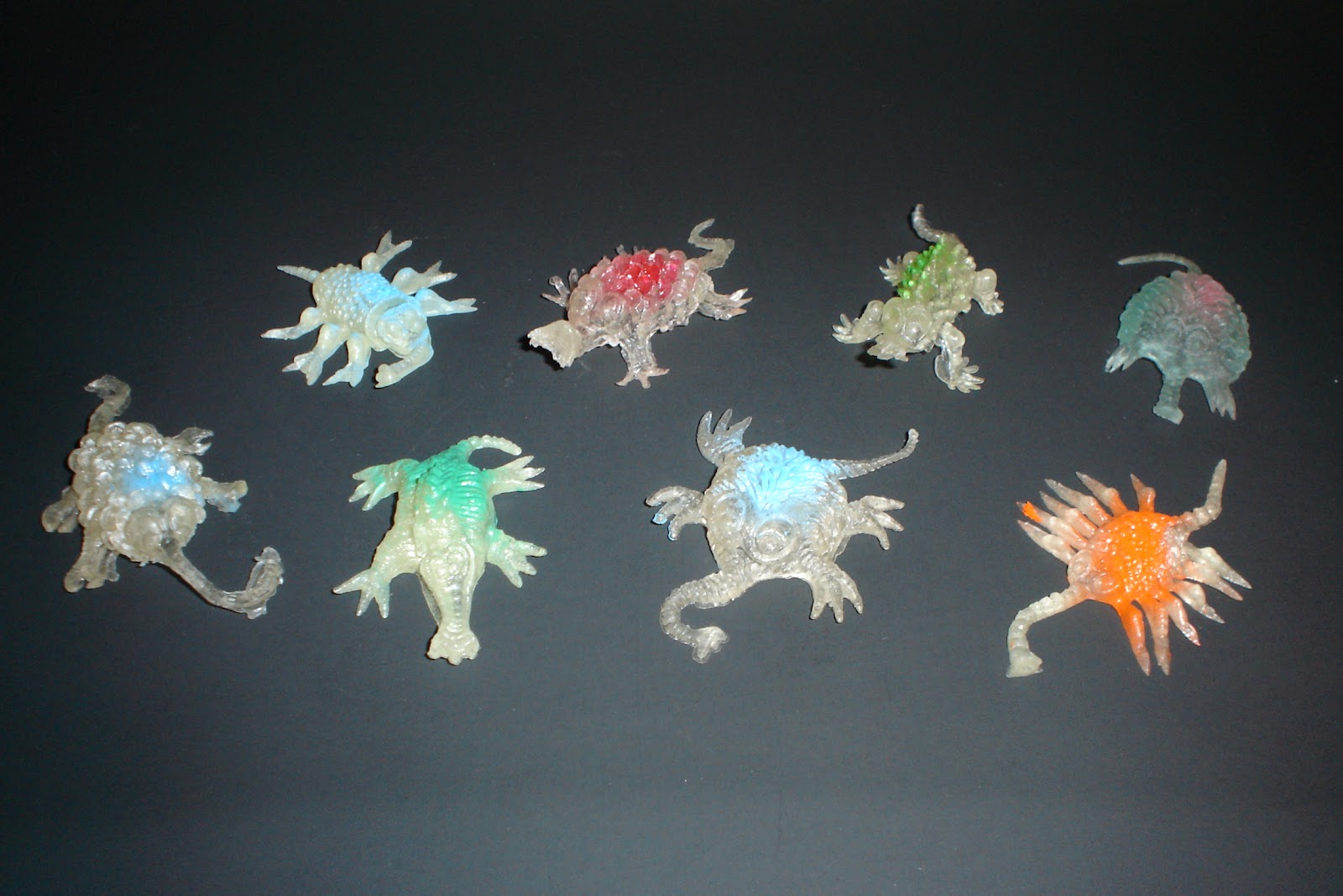 DORKSYLVANIA: Rubber creepy creatures...