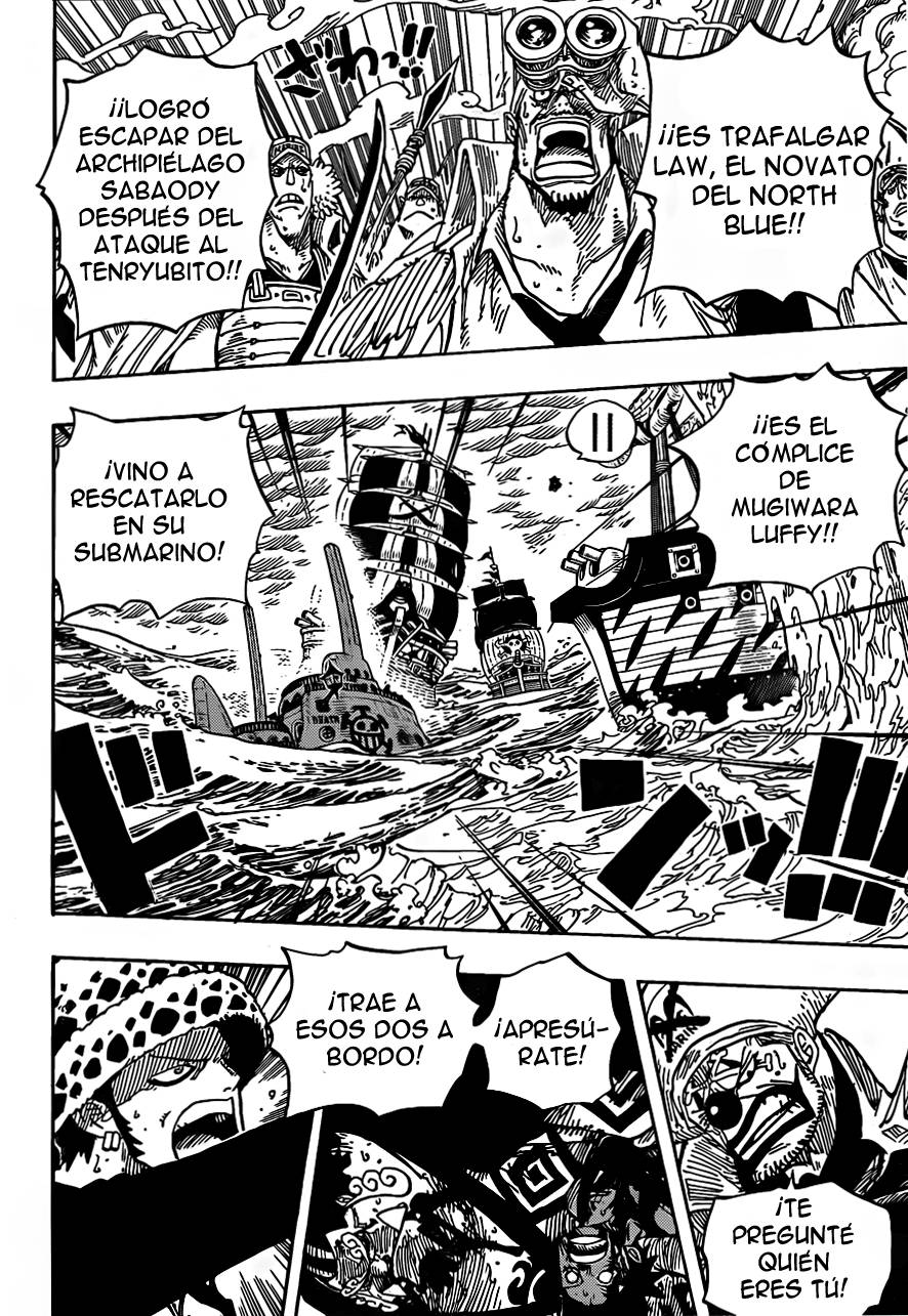 One Piece Manga Capitulo 579. Segundos de valor ~ ParaisoGrandLine