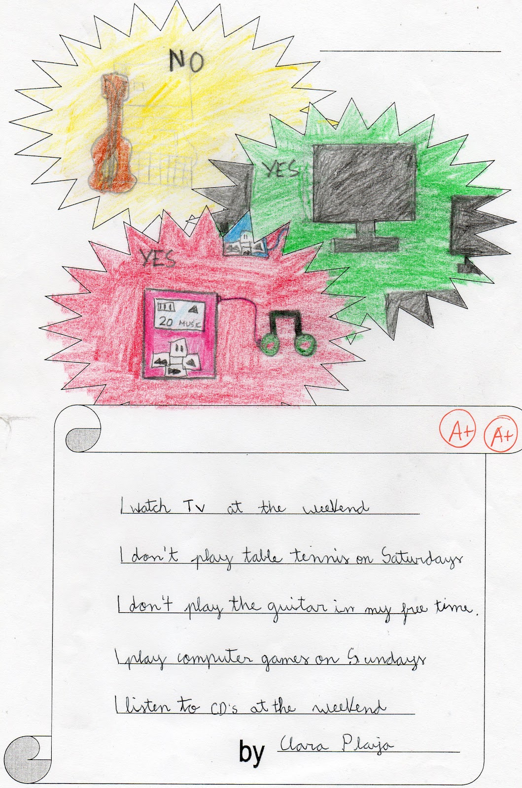 MONTJUÏC Primary School ENGLISH CLASSROOM: PRIMARY 5.- UNIT 1.- FREE ...