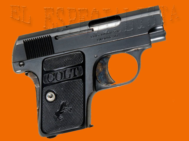 EL ESPECIALISTA: COLT 1908 "Vest Pocket", calibre 6,35 mm browning ...