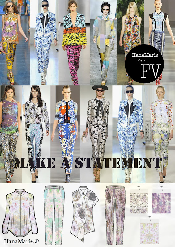 FASHION VIGNETTE: [ TREND REPORT ] MAKE A STATEMENT BY HANAMARIE